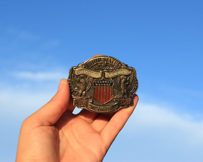 US Constitution Belt Buckle | Fits 1.75 in Belt | Limited Edition ...